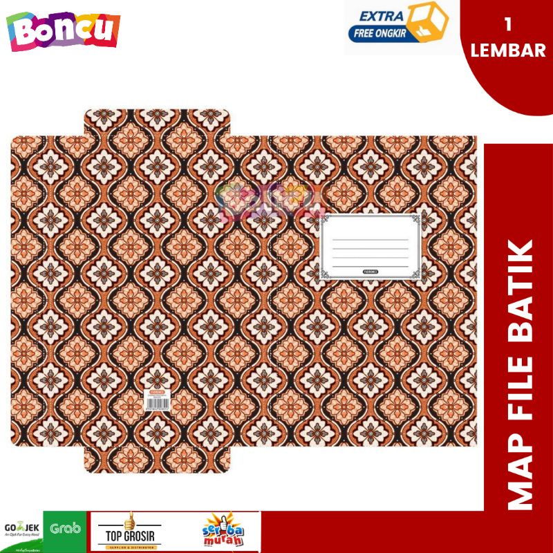 Jual Stopmap Batik - Map Batik Elegan untuk Menyimpan Dokumen [ 1 PCS ...