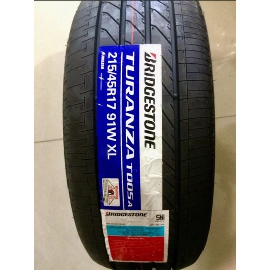 Jual Bridgestone Turanza T005A Ukuran 215/45 R17 Ban Mobil Mazda 6 Sedan | Shopee Indonesia