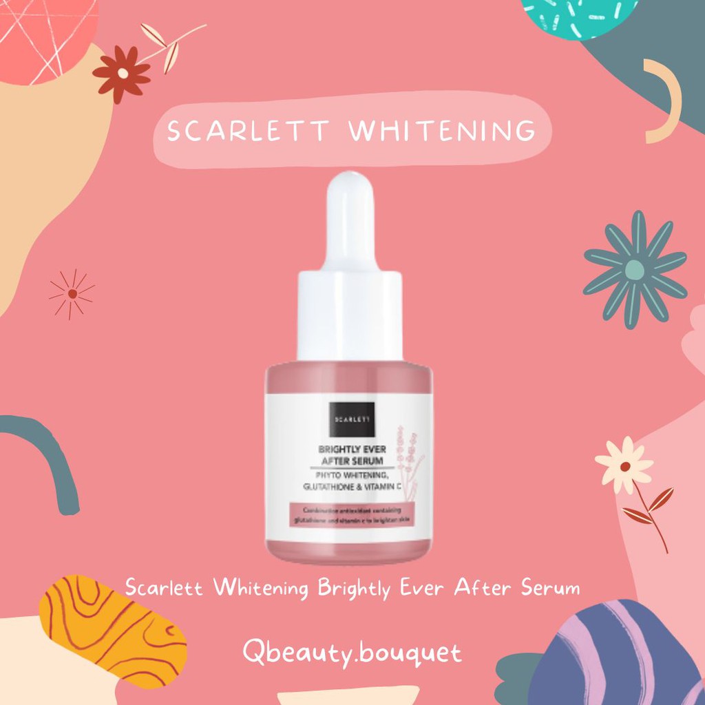 Jual Scarlett Whitening Brightly Ever After Serum | Shopee Indonesia