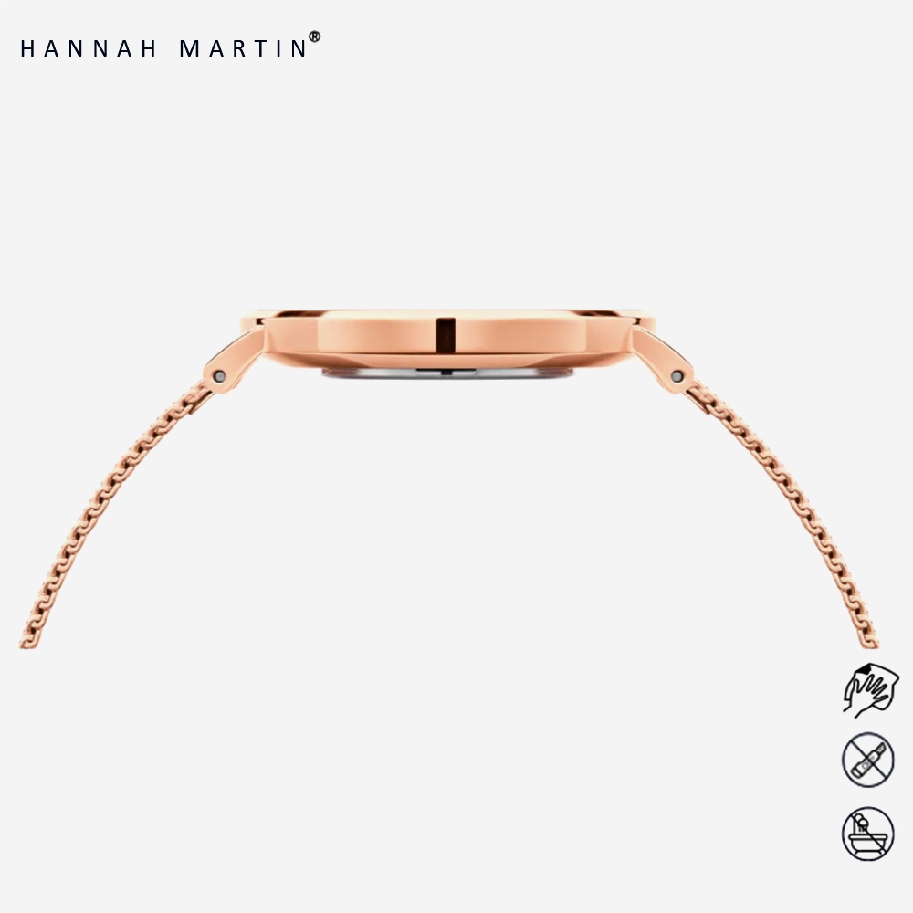 Jual HANNAH MARTIN Jam Tangan Wanita 100% Original Simple Watch ...