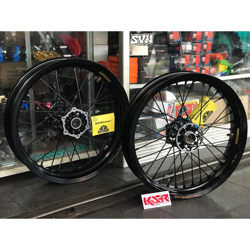 Jual VELG SET TAKASAGO EXCEL TUBELESS FULL BLACK BARTUBLESS | Shopee ...
