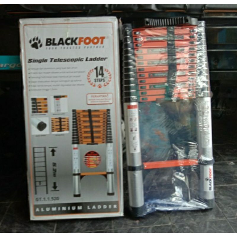 Jual SINGLE TELESCOPIC LEADER / TANGGA TELESKOPIK LEADER 5,2 METER ...