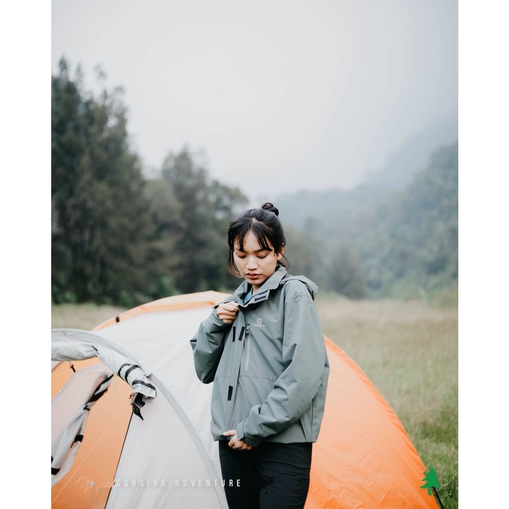 Jual Consina Mountain Pro Waterproof Jacket Traveller | Shopee Indonesia
