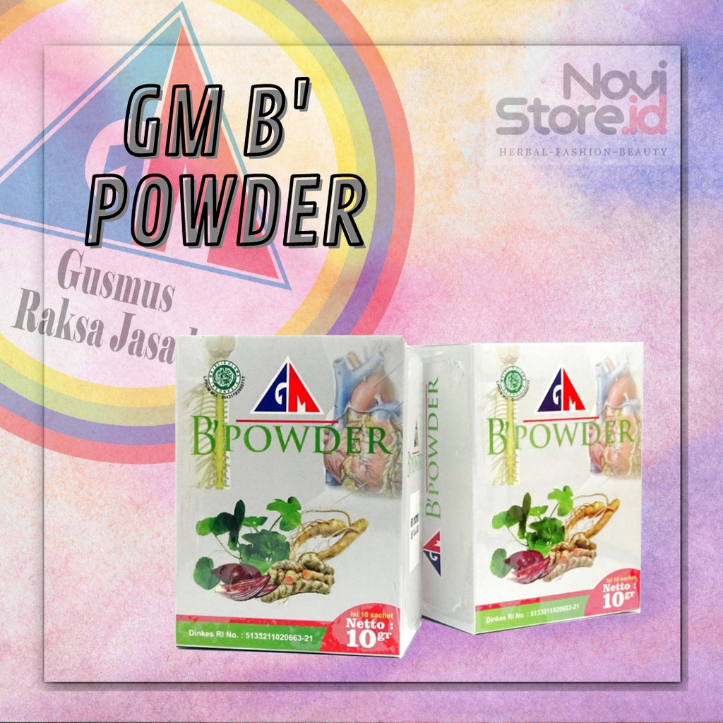 Jual B POWDER / GM B powder / Herbal GM | Shopee Indonesia