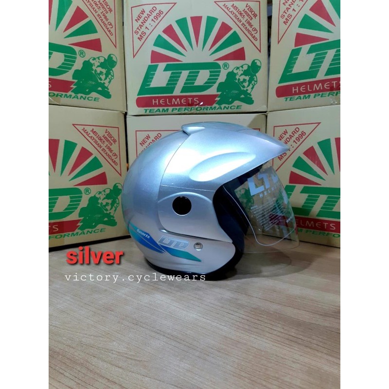 Jual HELM LTD SPORT KILAT KACA PUTIH TRANSPARAN ORIGINAL 100% MALAYSIA ...