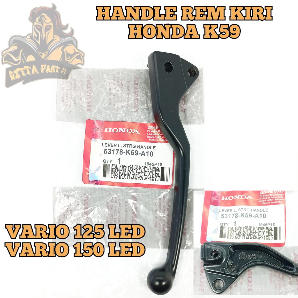 Jual HANDLE HANDEL REM KIRI HONDA KUALITAS ASLI ORIGINAL HONDA AHM ...