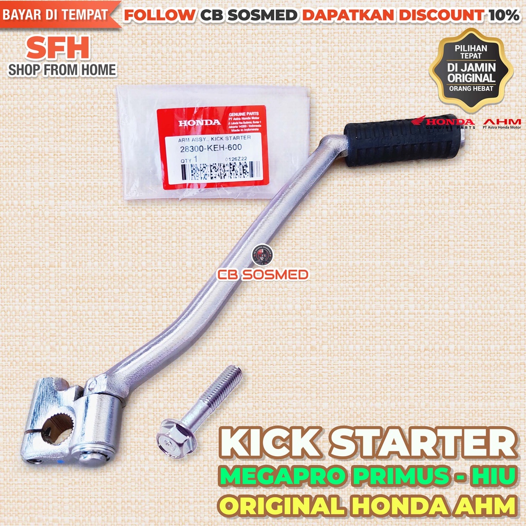 Jual Selahan Megapro New Engkolan MP Primus Trap Pedal Stater Mega Pro ...