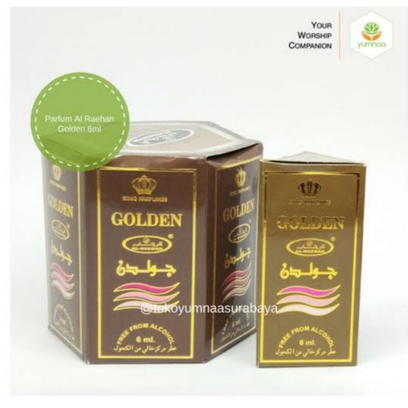 Jual Minyak wangi Golden parfum 6ml | Shopee Indonesia
