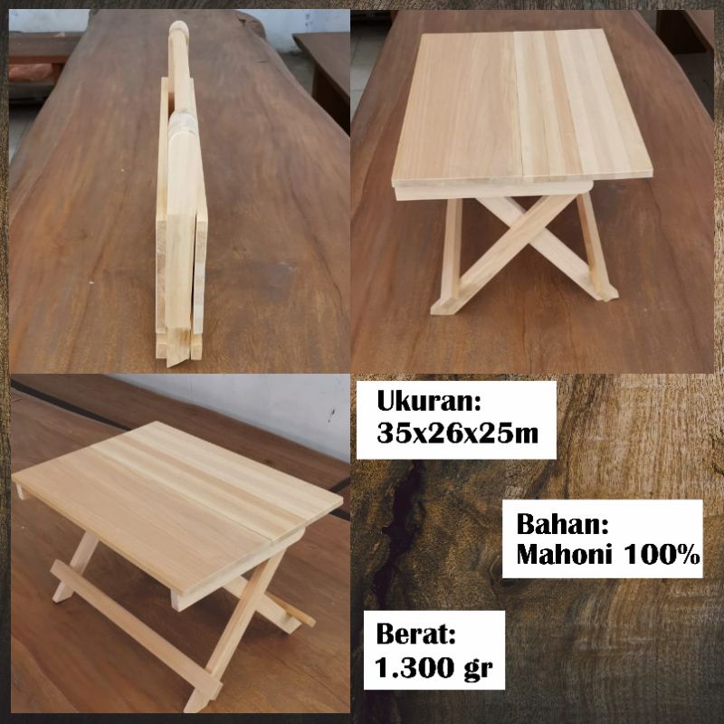 Jual Rehal Quran Meja Lipat Kayu Meja Belajar Meja Ngaji | Shopee Indonesia