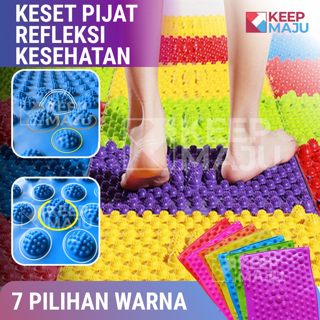Jual Keset Pijat / Terapi Kaki / Alat Terapi Kaki / Karpet Refleksi ...