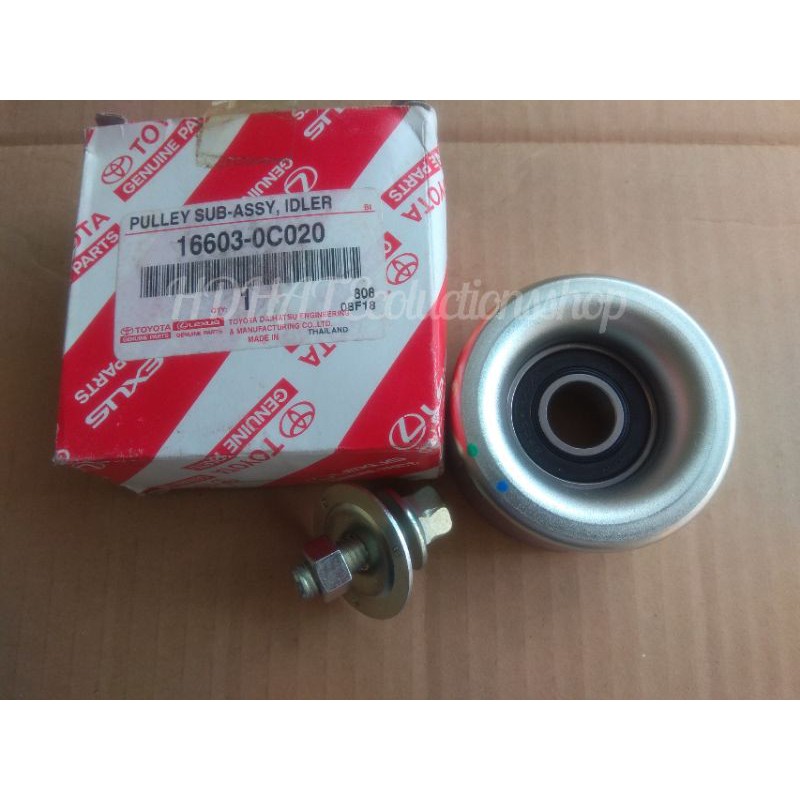 Jual Pulley/Puly/Puli Tensioner V Belt Innova 16603-0C020 | Shopee ...