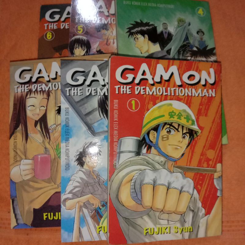 Jual Komik Gamon The demolitionman (paket 6 buku) | Shopee Indonesia