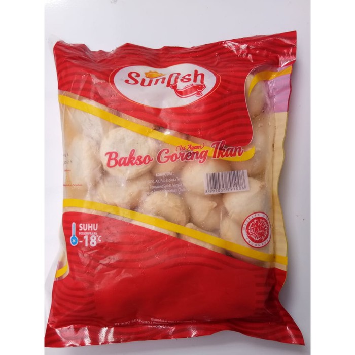 Jual Sunfish Baso Goreng Ikan isi Ayam / Chicken Dumpling 500gr ...