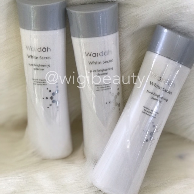 Jual WARDAH white secret pure brightening cleanser 150ml 100% ORIGINAL ...