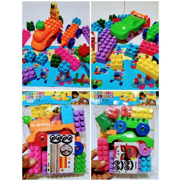 Jual MAINAN EDUKASI BLOCK SUSUN (BUILD BLOCK) | Shopee Indonesia