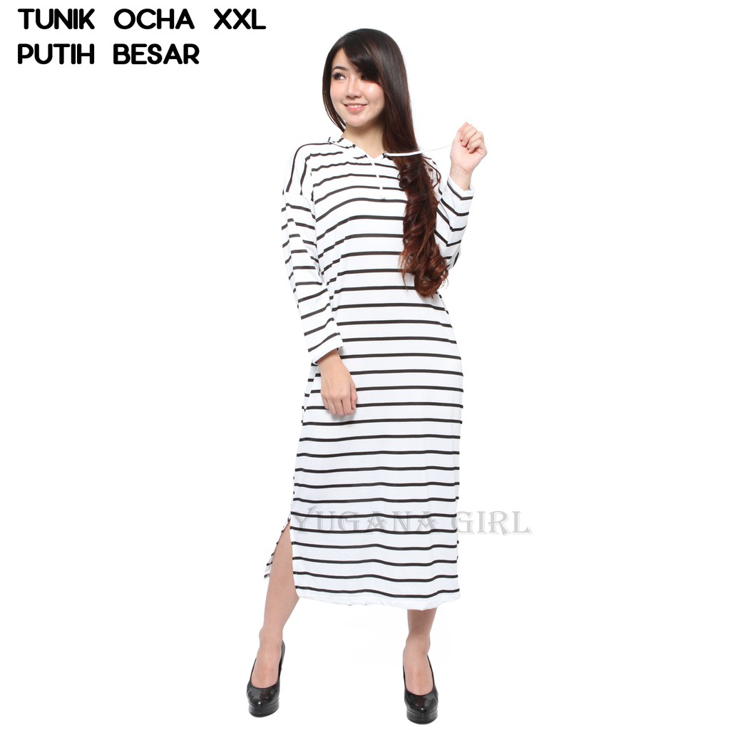 Jual TurnOutfit - 13A - OCHA.D Tunik Atasan XXL Jumbo Murah Wanita Kekinian | Shopee Indonesia