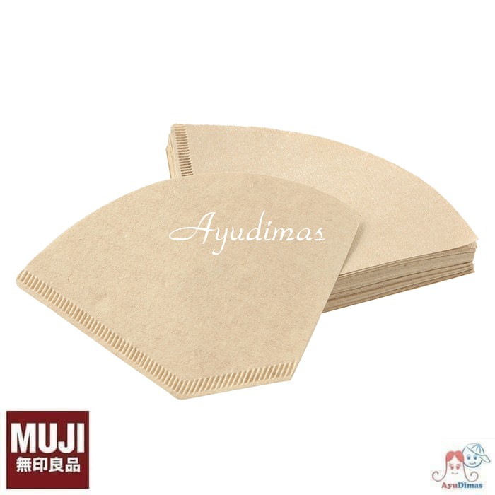 Jual MUJI - Coffee Filter - kertas saring kopi | Shopee Indonesia