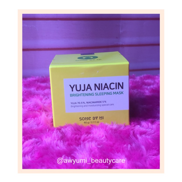 Jual SOMEBYMI Yuja Niacin Sleeping Mask | Shopee Indonesia