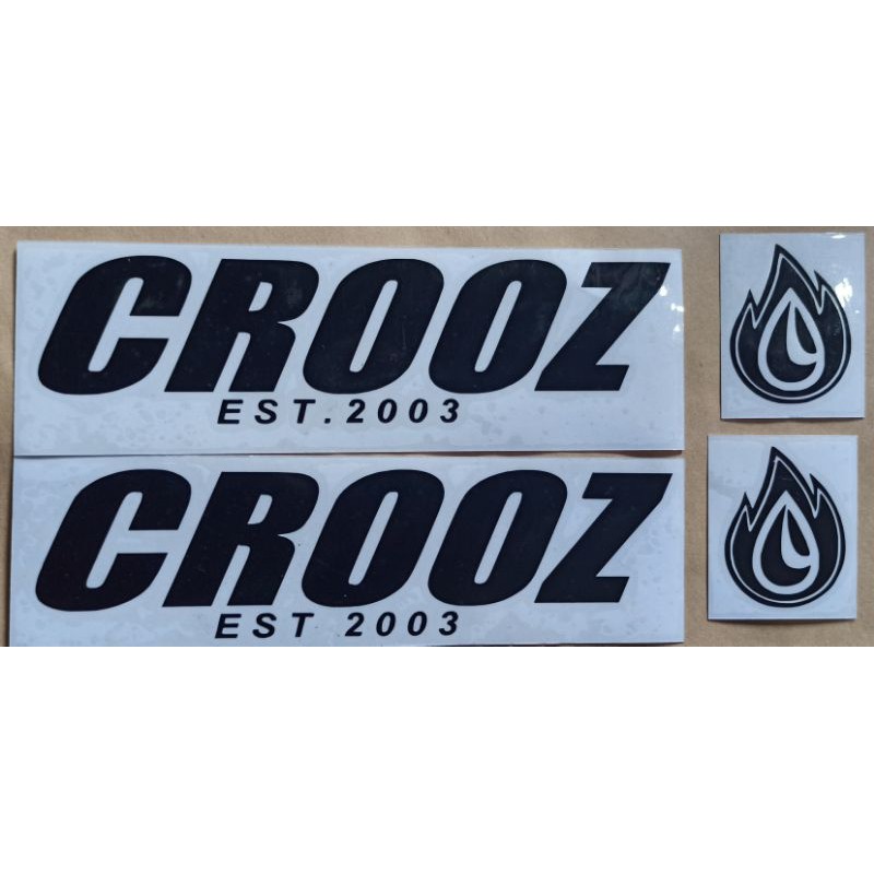 Jual Stiker Brand CROOZ Cutting Sticker | Shopee Indonesia