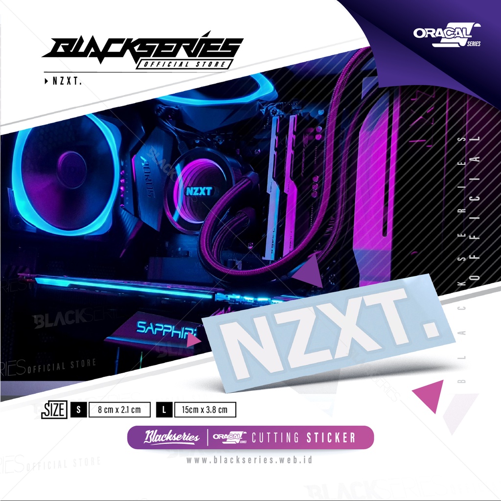 Jual Stiker NZXT | Cutting Sticker NZXT | Shopee Indonesia