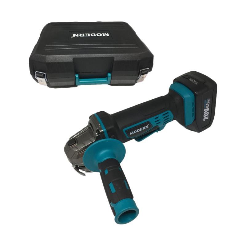 Jual Mesin Gerinda Grenda Baterai 20V Cordless Modern MG-20Li | Shopee ...
