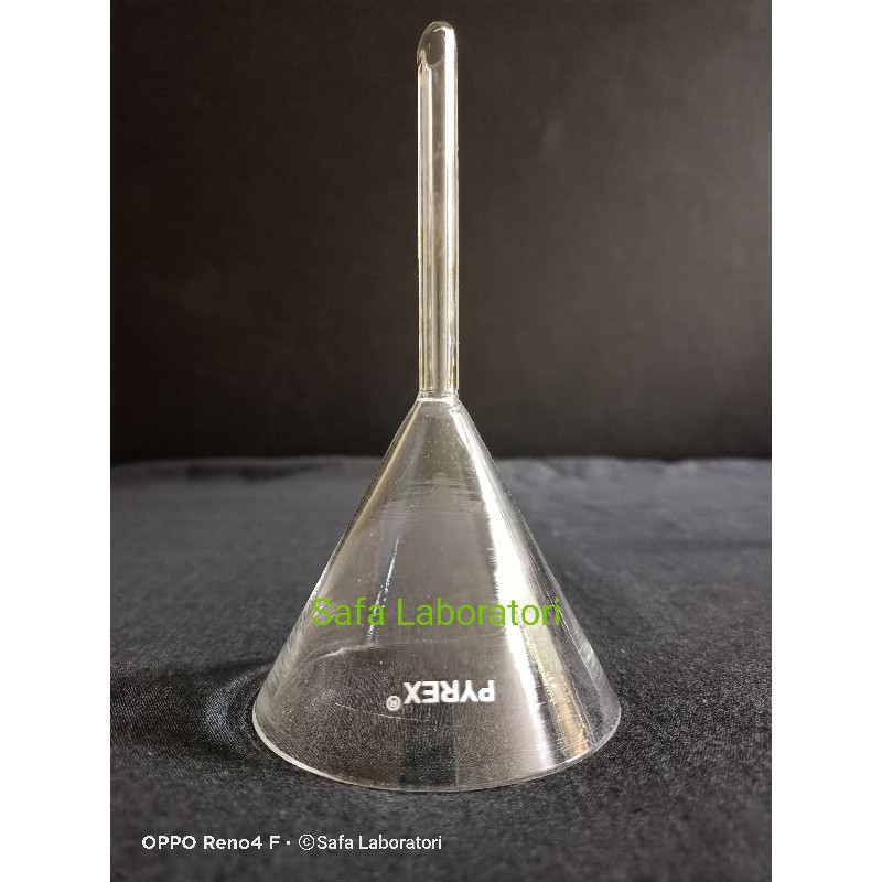 Jual Corong Kaca Diameter 75mm Pyrex / Glass Funnel / Corong Kaca ...