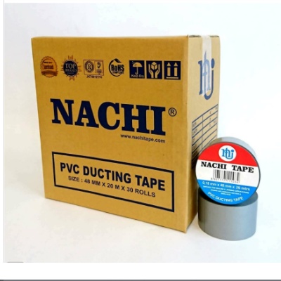 Jual (Dus) Nachi PVC Ducting Isolasi Pipa AC 48 mm x 20 meter Silver 2 ...