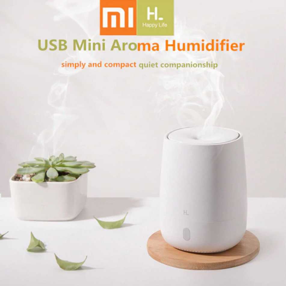 Jual Happy Life Air Humidifier Aromatherapy Portable RGB 7 Color 5W ...