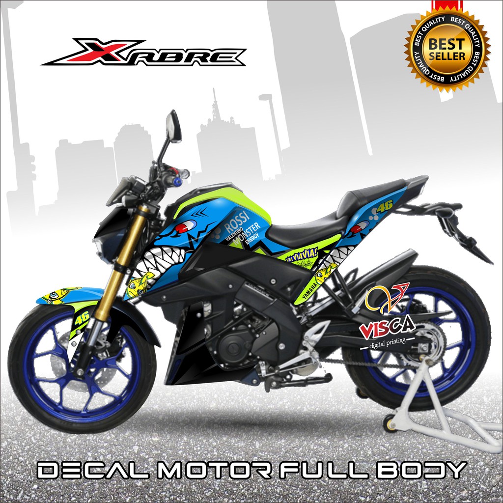 Jual Decal Xabre Dekal Xabre Stiker decal Xabre Stiker Xabre Via Shark ...