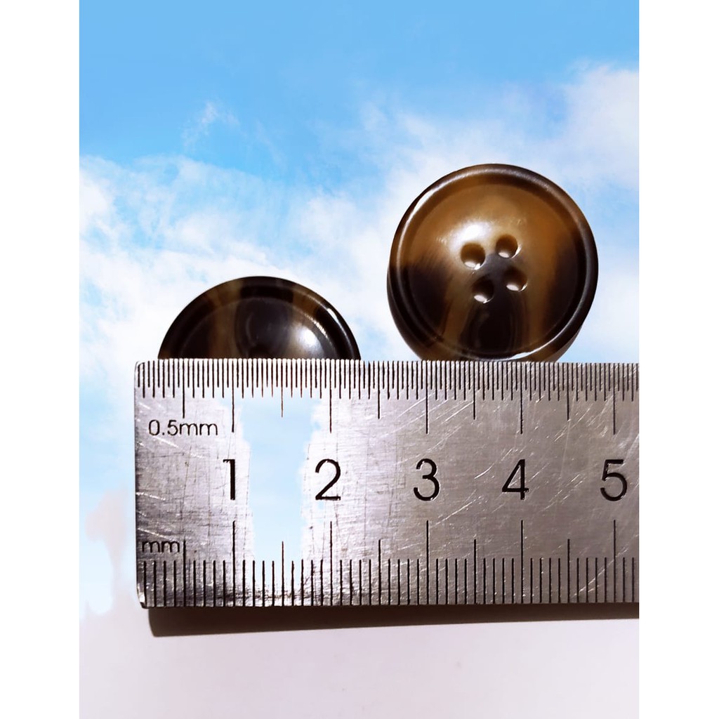 Jual perbiji kancing corak macan - kancing baju 23 m | Shopee Indonesia