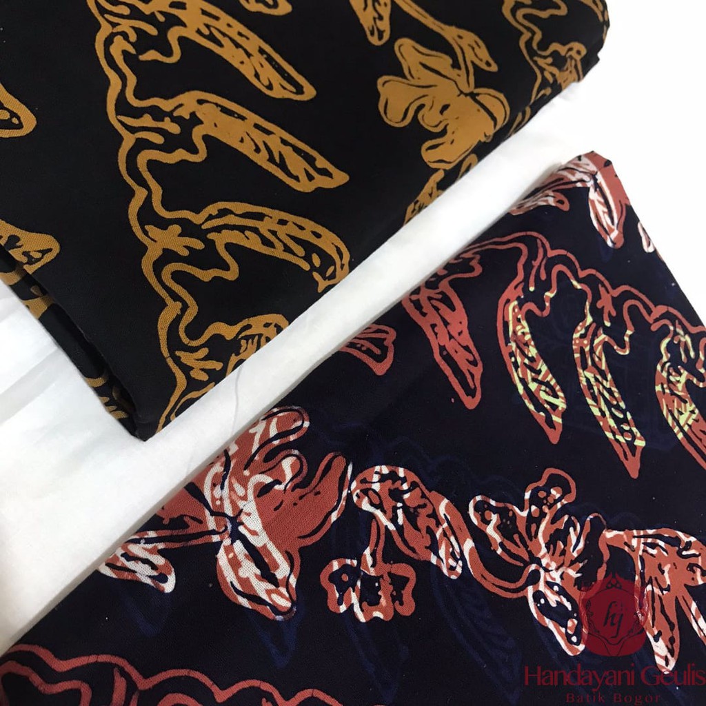 Jual Batik Bogor Motif Lereng Kujang Anggrek VIII - Handayani Geulis ...