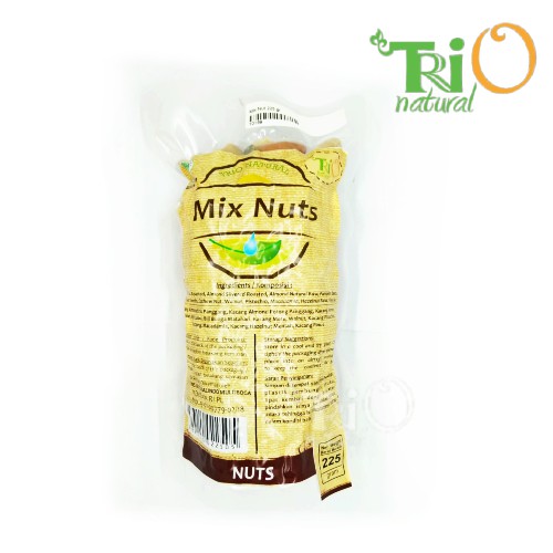 Jual Trio Natural Mix Nuts 225 gram | Shopee Indonesia