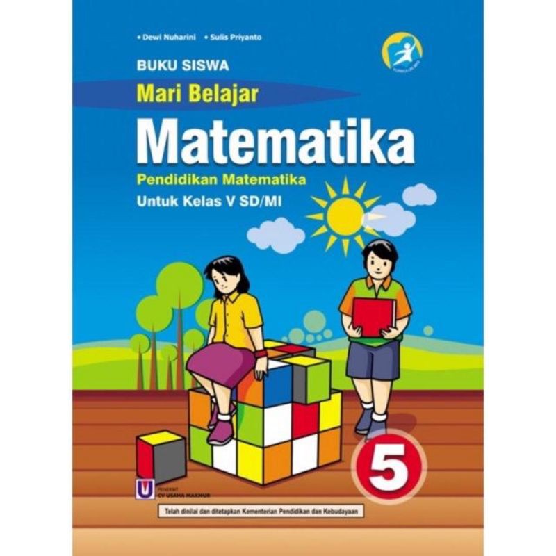 Jual Buku MTK Matematika Kelas 5 SD Penerbit Usaha Makmur | Shopee ...