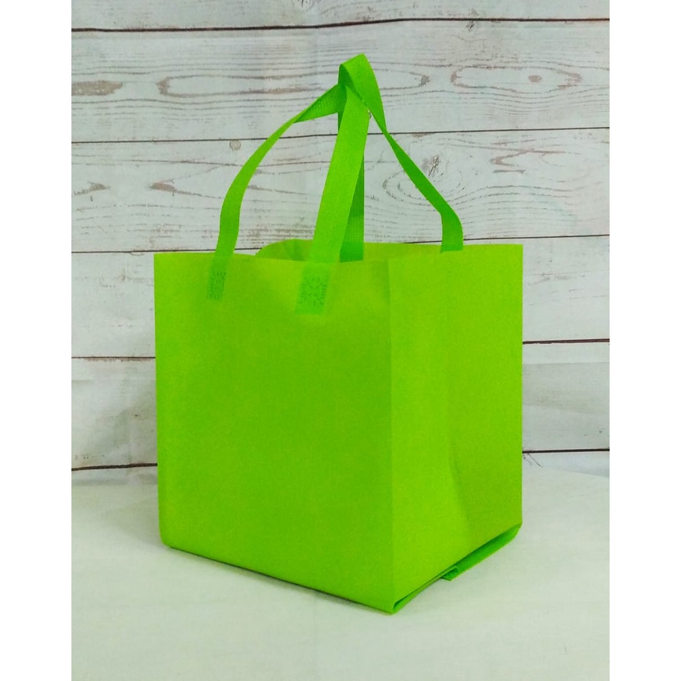 Jual Tas Bahan Box ukuran 25 x 25 - Tote Bag- Take Away Berbagai Warna ...