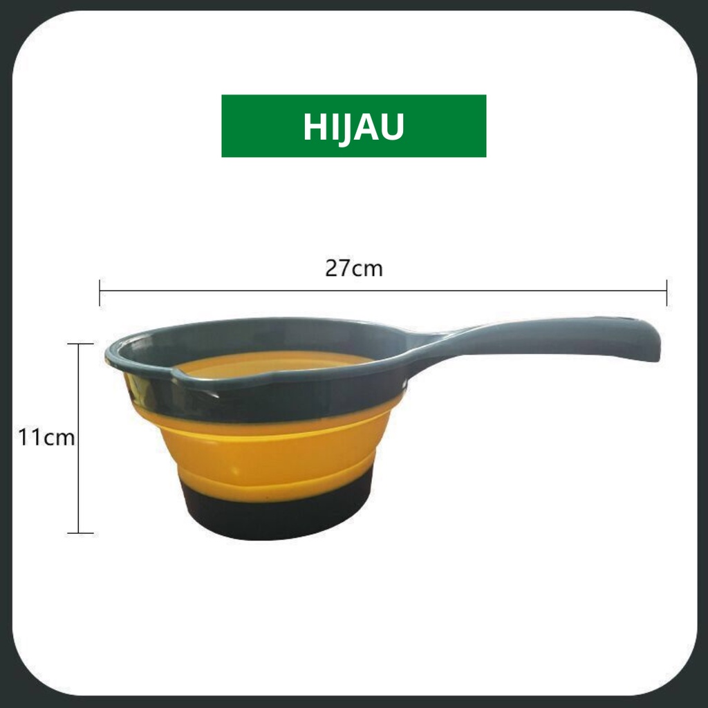 Jual Gayung Mandi Lipat / Gayung Air Serbaguna Wadah Bisa Dilipat ...