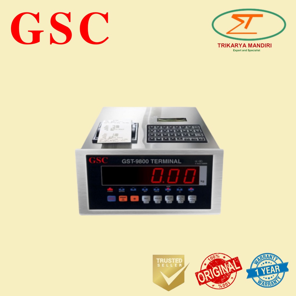 Jual Indikator Timbangan GSC GST-9800P Terminal | Shopee Indonesia