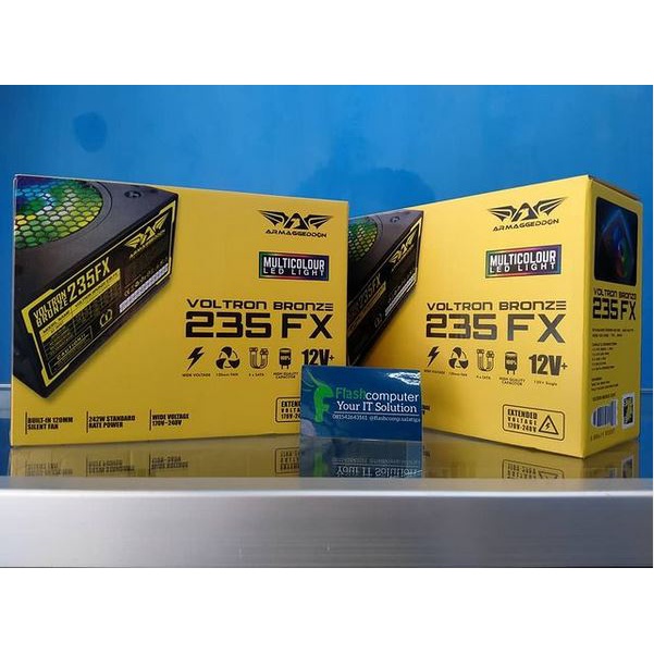 Jual Power Supply Armaggeddon Voltron Bronze 235fx | Shopee Indonesia