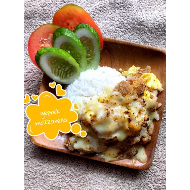 Jual RICE BOWL NASI AYAM GEPREK MOZZARELLA | Shopee Indonesia