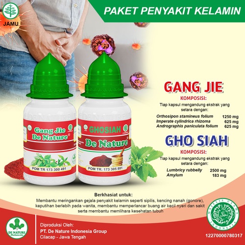 Jual obat sipilis spilis sifilis raja singa ghonore de nature | Shopee ...