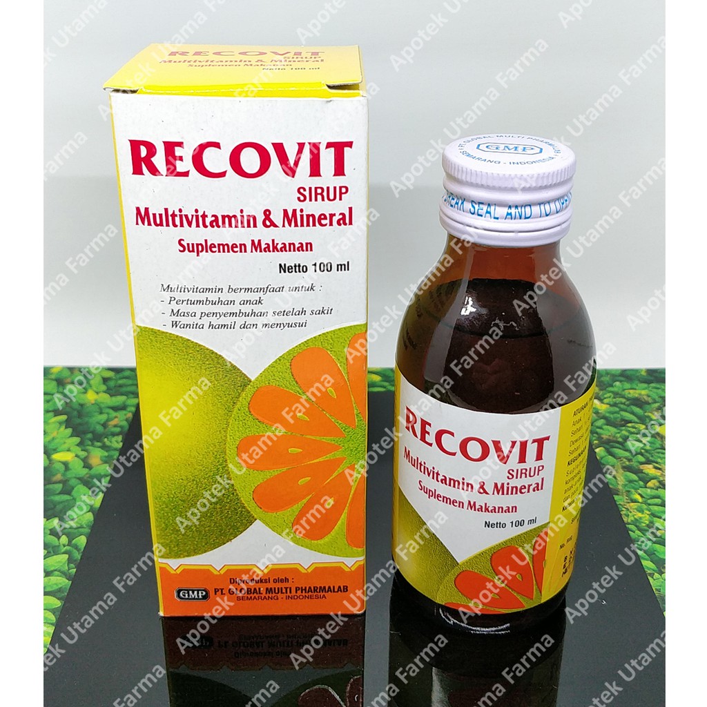 Jual RECOVIT SIRUP 100ML | VITAMIN PERTUMBUHAN ANAK & IBU MENYUSUI ...