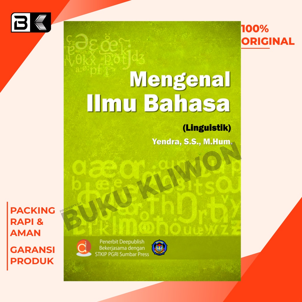 Jual Buku Mengenal Ilmu Bahasa (Linguistik) - Yendra | Shopee Indonesia