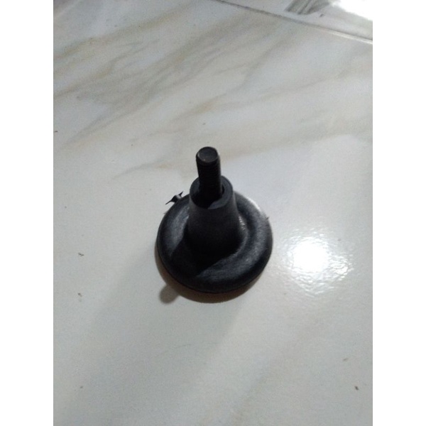 Jual Kaki bulat kerucut sofa kasur spring bed 6 cm stabil hitam per pcs ...