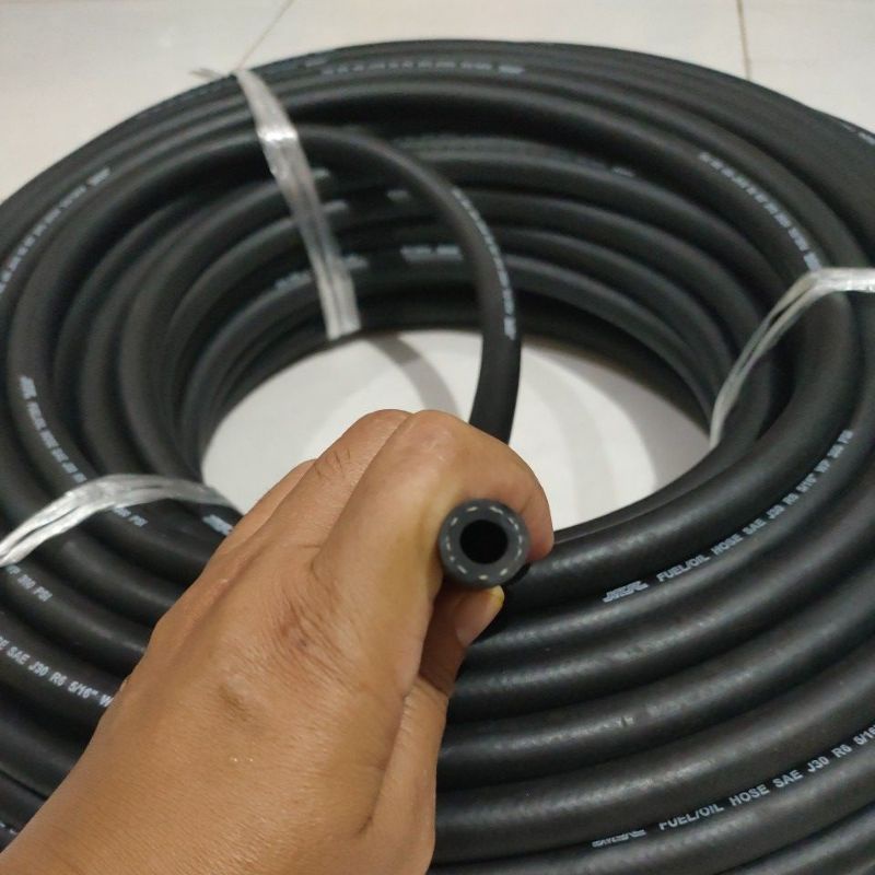 Jual selang bensin solar NCR fuel hose oli TAHAN PANAS 5/16" ( ID 8mm ...