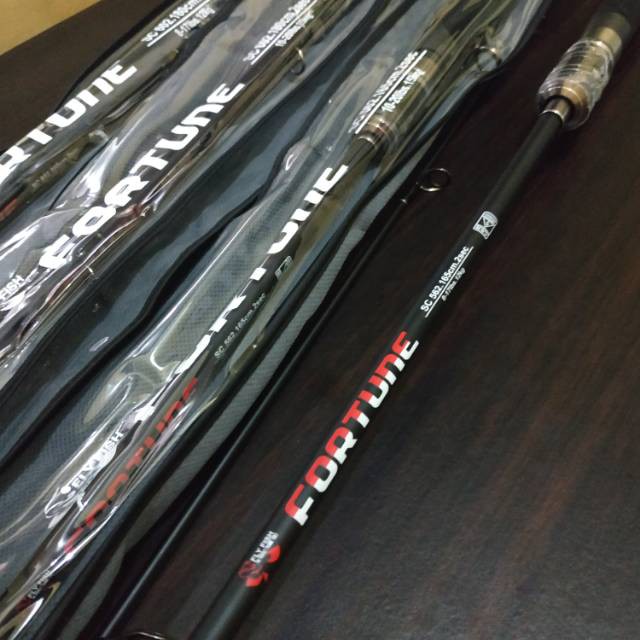 Jual Fly Fish Fortune 562/602 8-17lbs 165/180cm Joran Spinning Rod ...