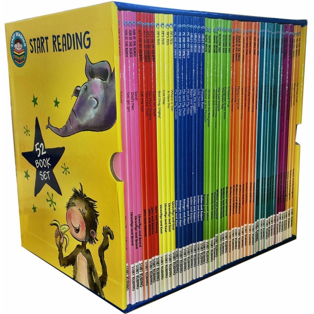 Jual [LOGU] Buku belajar baca anak, Start Reading 52 Books to help your ...