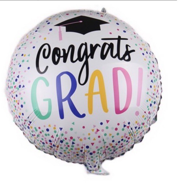 Jual Balon graduation JUMBO / SEDANG BuLaT / putih polka | Shopee Indonesia