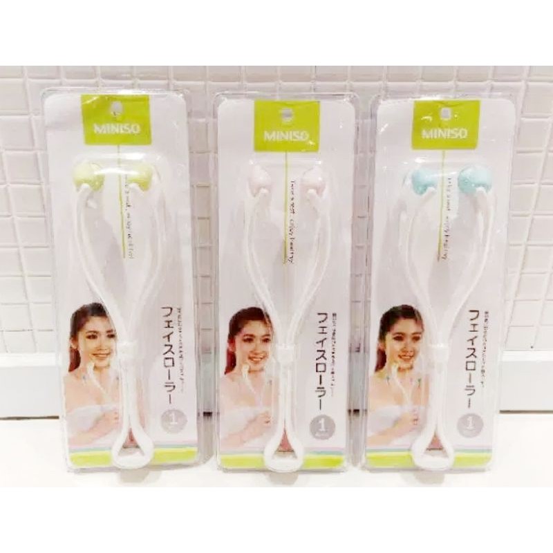 Jual MINISO FACE ROLLER MASSAGER / ALAT PIJAT WAJAH | Shopee Indonesia
