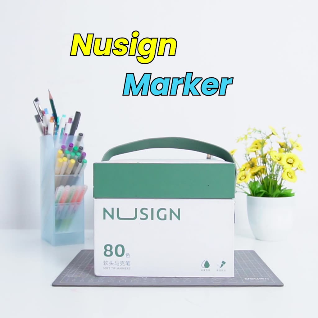 Jual Nusign Sketch Marker / Spidol Sketsa Dual Tip 40/60/80 Warna Non ...
