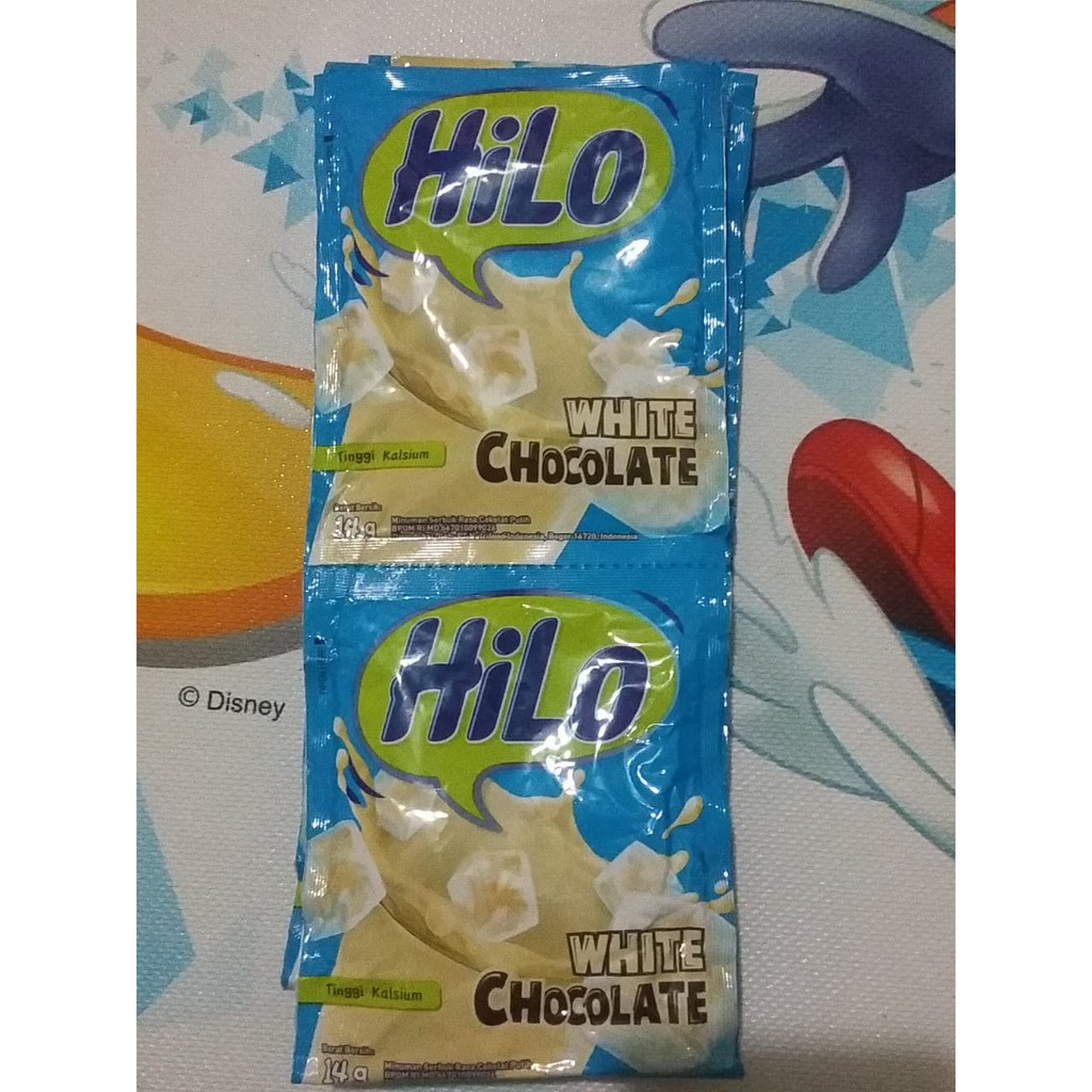 Jual Susu Hilo Sachet 10 x 14gr (chocolate & white chocolate) | Shopee ...