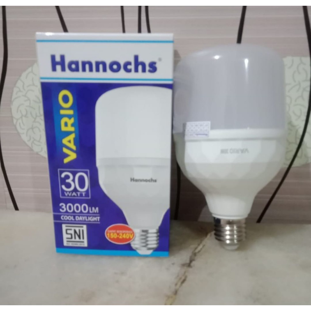 Jual Hannochs Lampu Bohlam Led VARIO JUMBO 30 Watt Hemat Energi Cahaya Lampu Putih | Shopee ...
